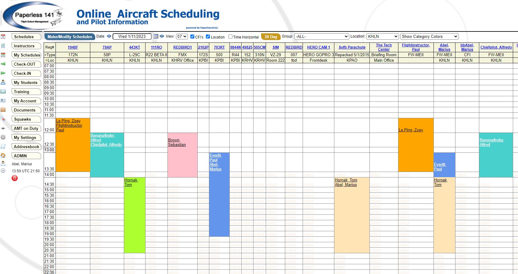 Scheduling Center - Paperless141